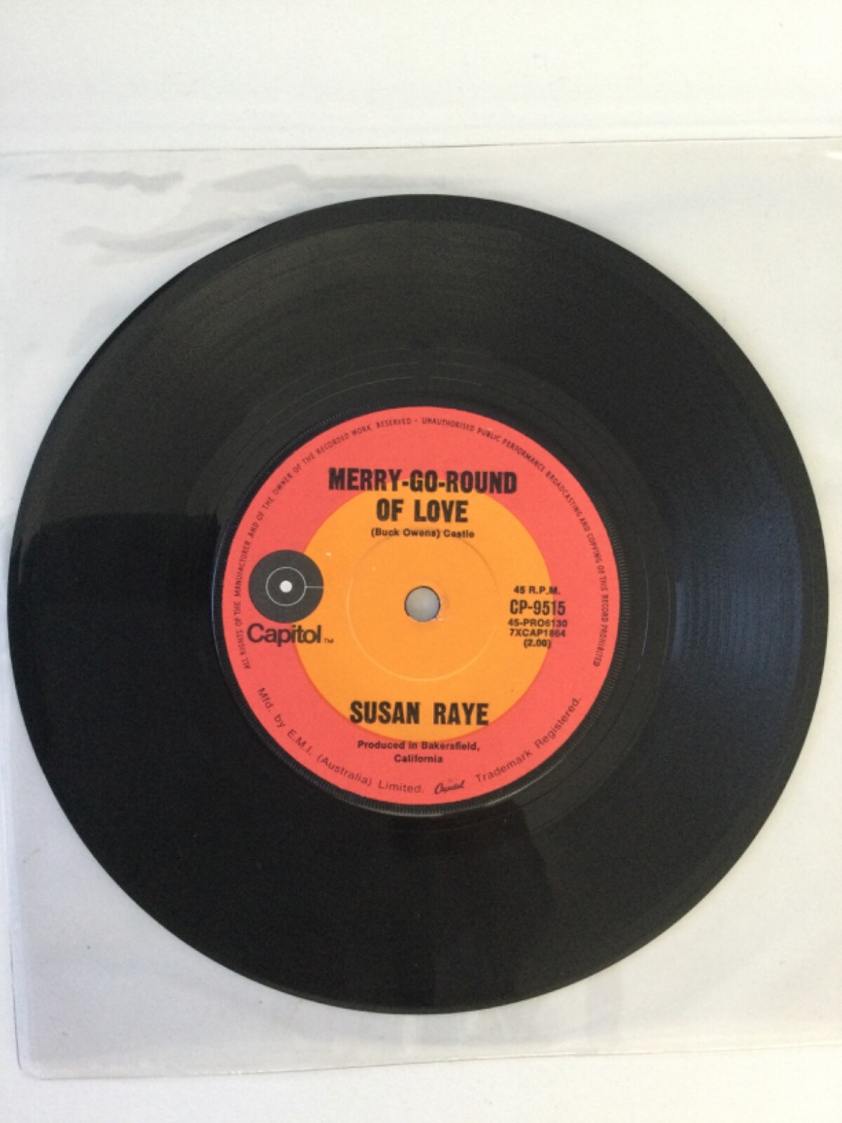 Susan Raye "L.A. International Airport" 7" Single Vinyl Record - FREE ...