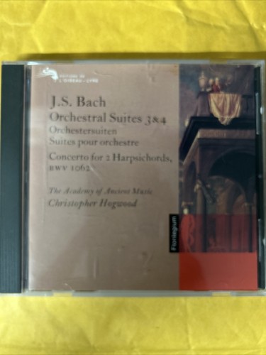 JS Bach Orchestral Suites 3 and 4 CD | eBay