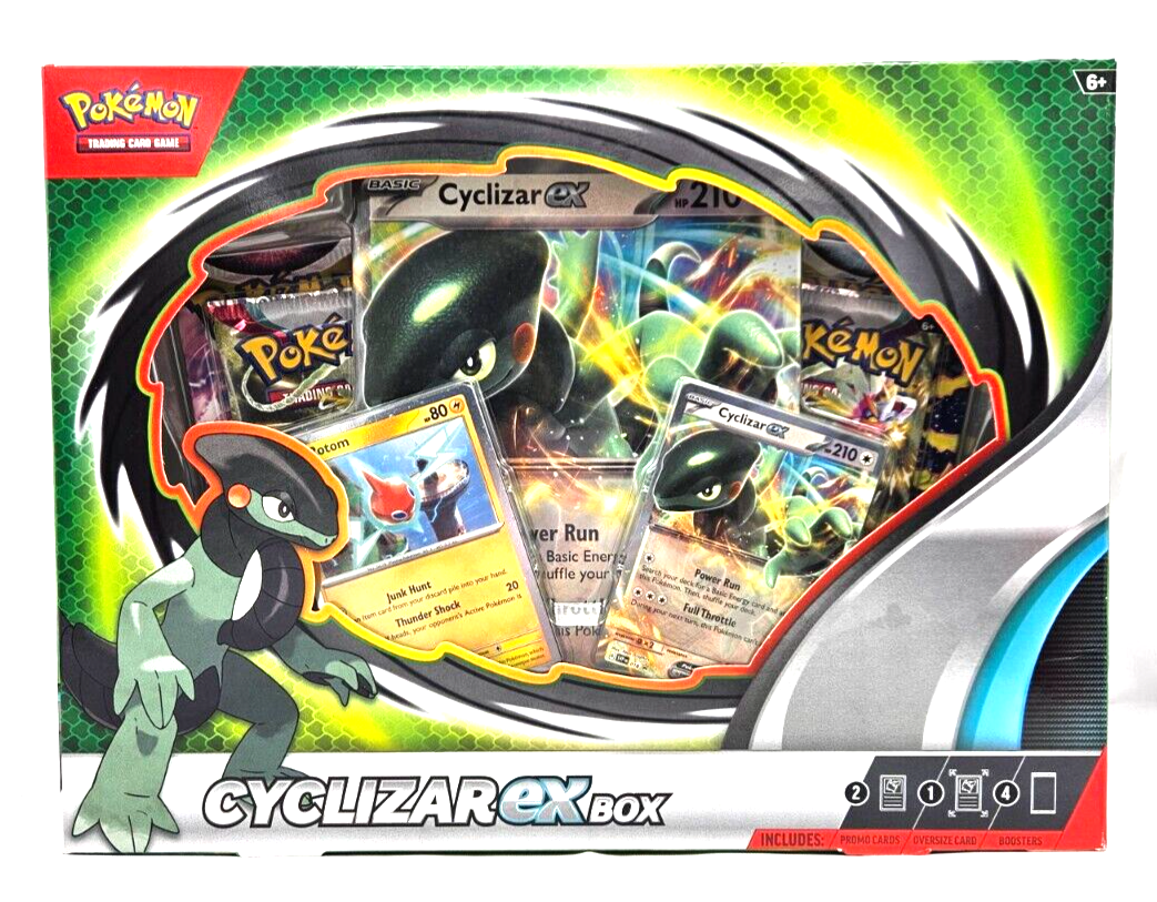 Pokemon Trading Card Game Cyclizar ex Box 290-85233 NEW SEALED BOX | eBay