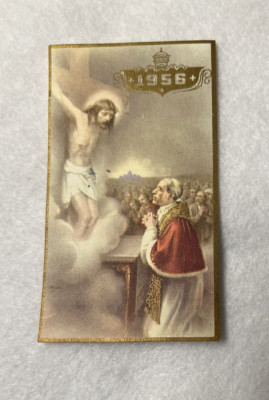 Holy Cards - Pius Pope X Card