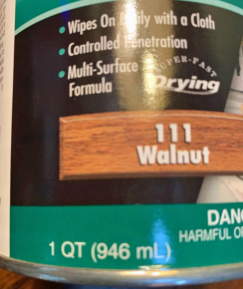 Zar Interior Stain 111 Walnut Quart | eBay
