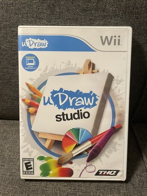 Nintendo Wii Udraw Studio Game CIB Complete No Tablet Free Shipping ...