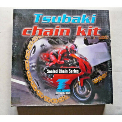 Tsubaki Chain Kit Yamaha Motorcycle - 15/40 Type 520 Alpha ORS 104 ...