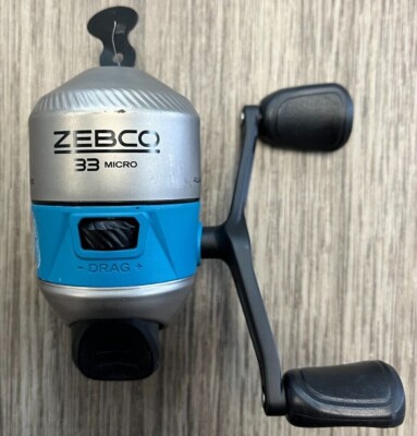 Zebco Fin Commander "New Style" 33 Micro Push Button Reel - Easy to use ...