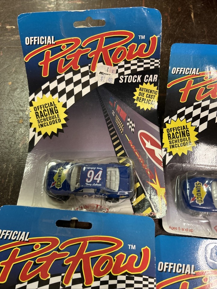 1992 Pit Row stock Car Diecast 1:64 Nascar Lot Of 10 | eBay