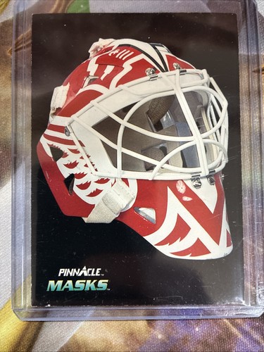 1992 Score Pinnacle Masks "TIM CHEVELDAE" Detroit Red Wings Hockey ...