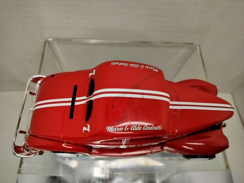 AUTOGRAPHED 1998 Ertl Nutmeg 1940 Ford MARIO ANDRETTI #7 FRANK TANZOSH ...