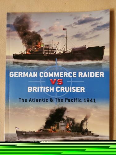 German Commerce Raider vs British Cruiser : The Atlantic and the ...