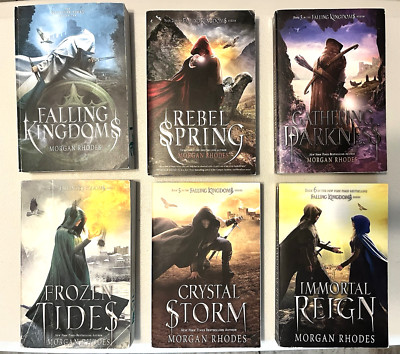 Falling Kingdoms Series Books 1-6 Morgan Rhodes Young Adult Fantasy ...