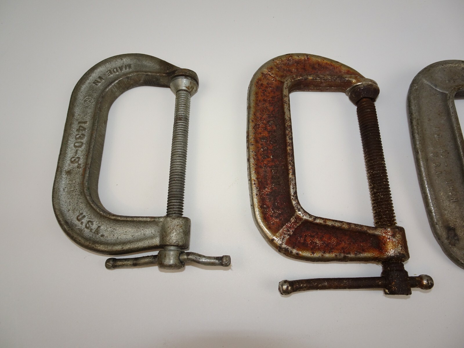 Brink & Cotton C-Clamps USA & Other Manufacturers Lot 5 3" & 2" | eBay