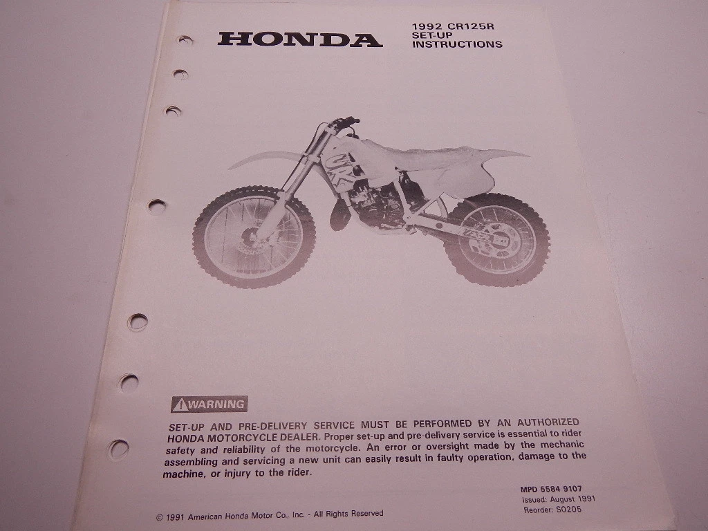 1992 Cr125