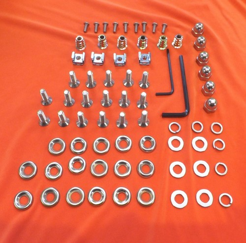 76 Piece Audi TT Mk.1(8N) Stainless Steel Engine Bay Fastener & Strut ...