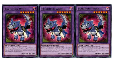 Yugioh 3X - Frightfur Wolf - Rare - 1st Edition - NECH-EN047 - NM | eBay