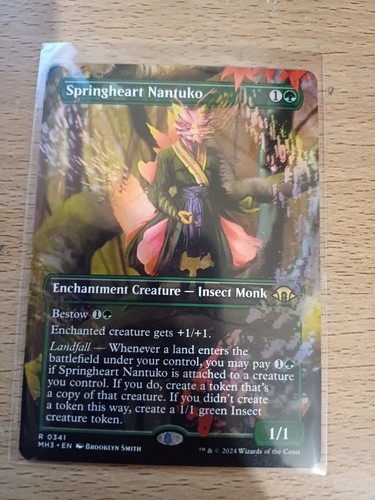 MTG Springheart Nantuko Modern Horizons 3 0341 Extended Rare | eBay
