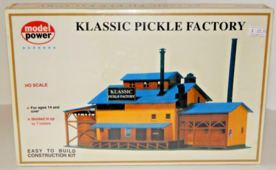 Model Power HO #465 Klassic Pickle Factory Building Kit NEW | eBay