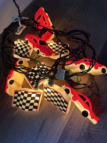 Race Day STRING LIGHTS Primal Lite PARTY | eBay
