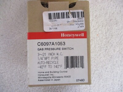 Pressure - Gas Pressure Switch