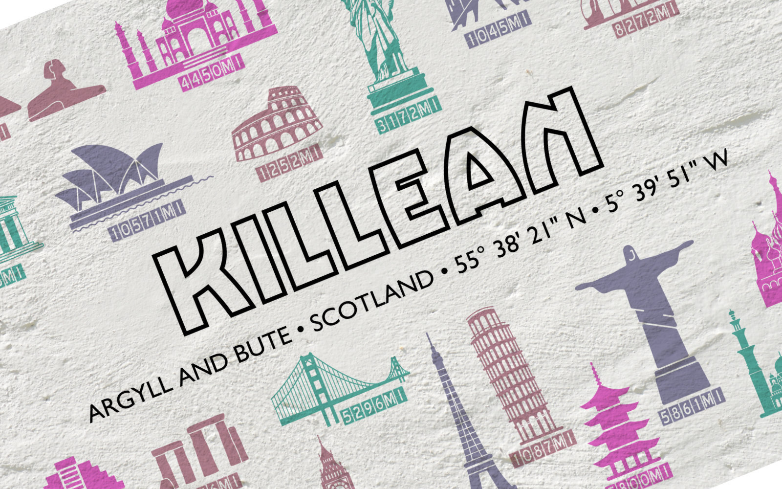 A4 PRINT - Killean, Argyll and Bute, Scotland - World Landmarks | eBay