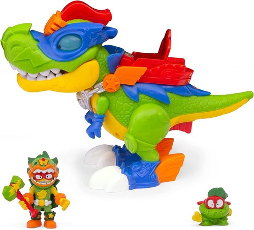 NEW Superthings H-REX Superdino Articulated Hero dinosaur with lights ...