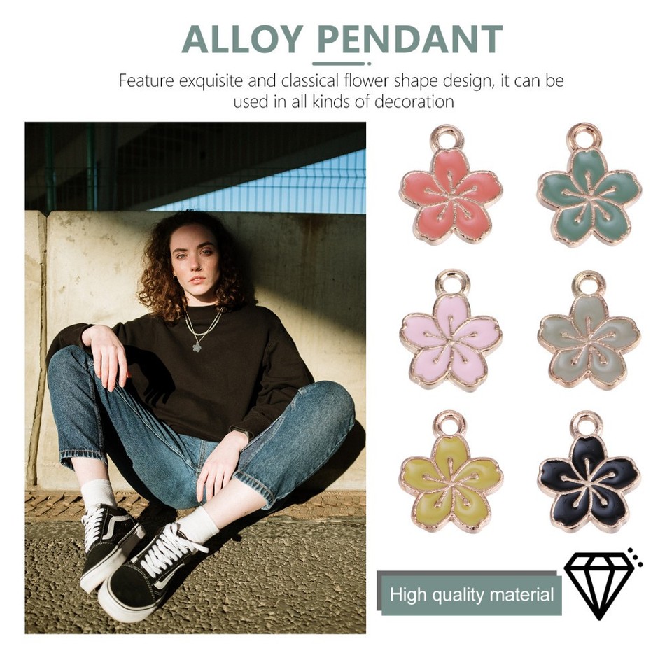 60 Pcs Craft Jewelry Supplies Charm Pendants Charms for Bracelets ...