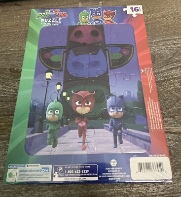 PJ MASKS frame tray puzzle. 16 pieces. Unopened Sealed. | eBay