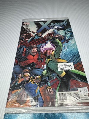 Marvel X-men Blue #1 Fried Pue Variant Comic Book - NM - Sealed | eBay