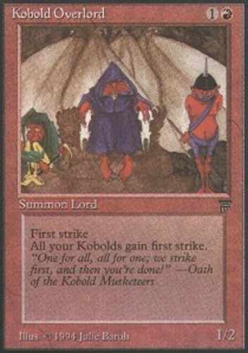 [1x] Kobold Overlord Slight Play, English Legends MTG Magic | eBay