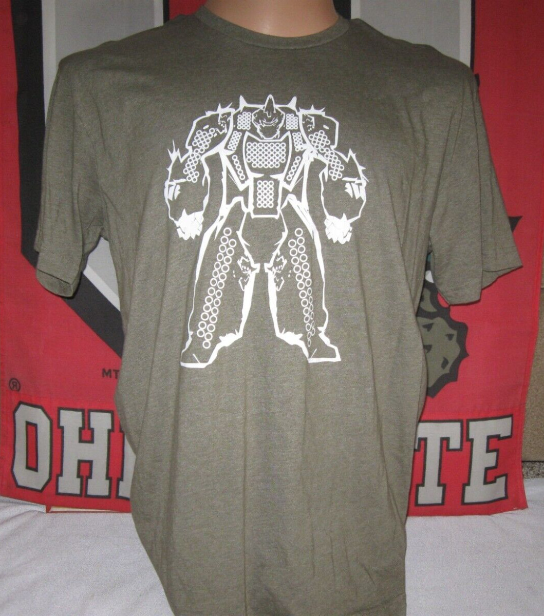 Armor Class 10 MECH DAMAGE chart BATTLETECH t shirt M… - Gem