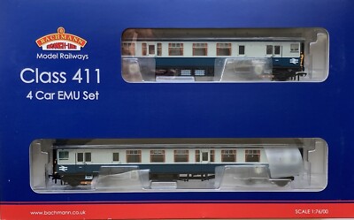 Bachmann 31-427 Class 411 4CEP EMU 7113 BR Blue & Grey 21 DCC Ready New ...