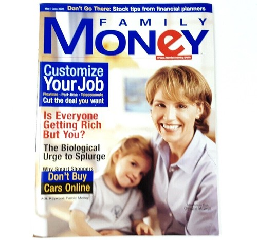 Family Money Magazine Vintage May/June 2000 Customize Your Job Stock ...