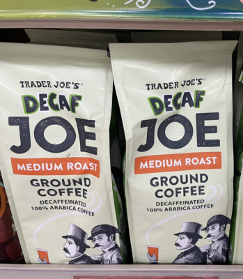 2 Packs Trader Joe's DECAF Joe Ground Coffee Meium Roast 14 oz Each ...