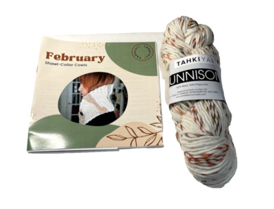 YARN-YAY KIT - Tahki Yarn Cowl (knit or crochet) wonderful color of ...