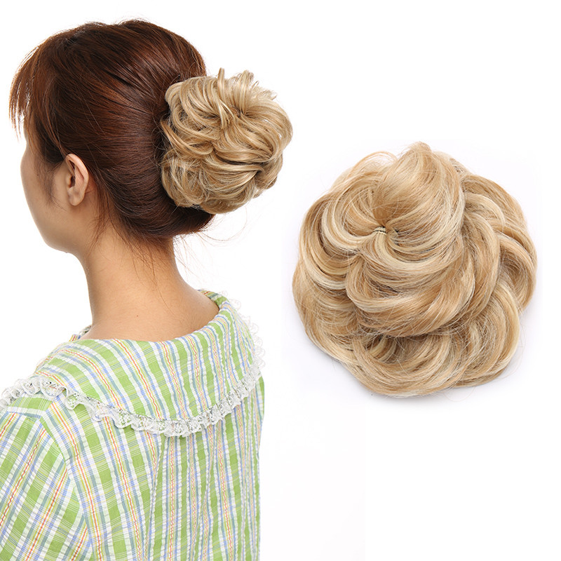 Extra Long Wavy Scrunchie Hair Piece Pony Wrap Wig Add On - CHOOSE YOUR ...