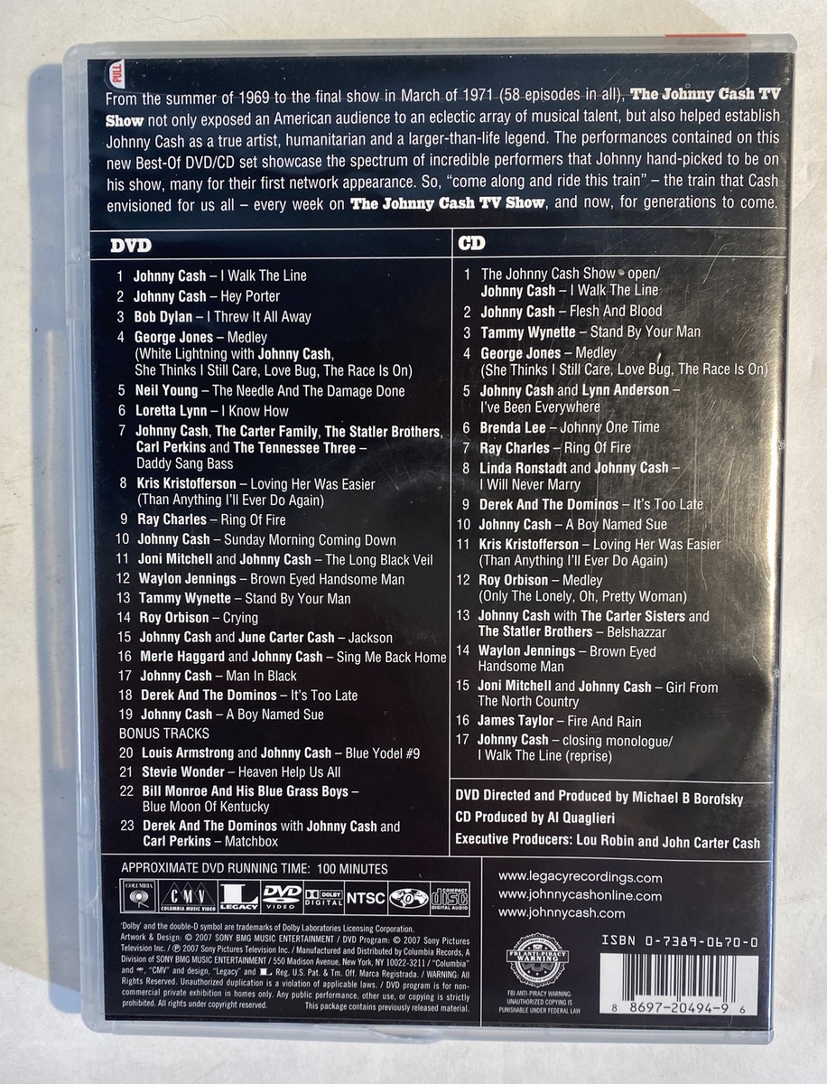 Johnny Cash Dvd Collection