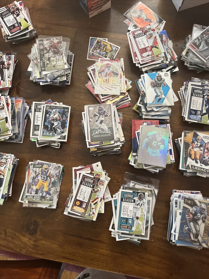 Football card Lots with autos, patches, rookies, inserts, and base ...