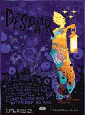 Force of Despair MTG RCQ Promo Magic the Gathering SLP Secret Lair Non ...