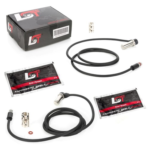 2x ABS Sensor Wheel Tachometer 504007426 Set Front for Iveco Daily III ...