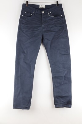 Acne Studios Navy Town William Denim Size 30/34 | eBay