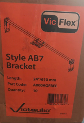 VicFlex Victaulic Bracket for Sprinkler Head AB7 24", Box of 10 ...