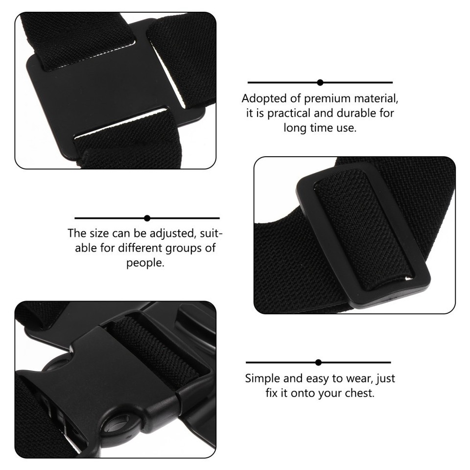 Cell Phone Chest Harness Action Camera Quick-release Strap Adjustable ...