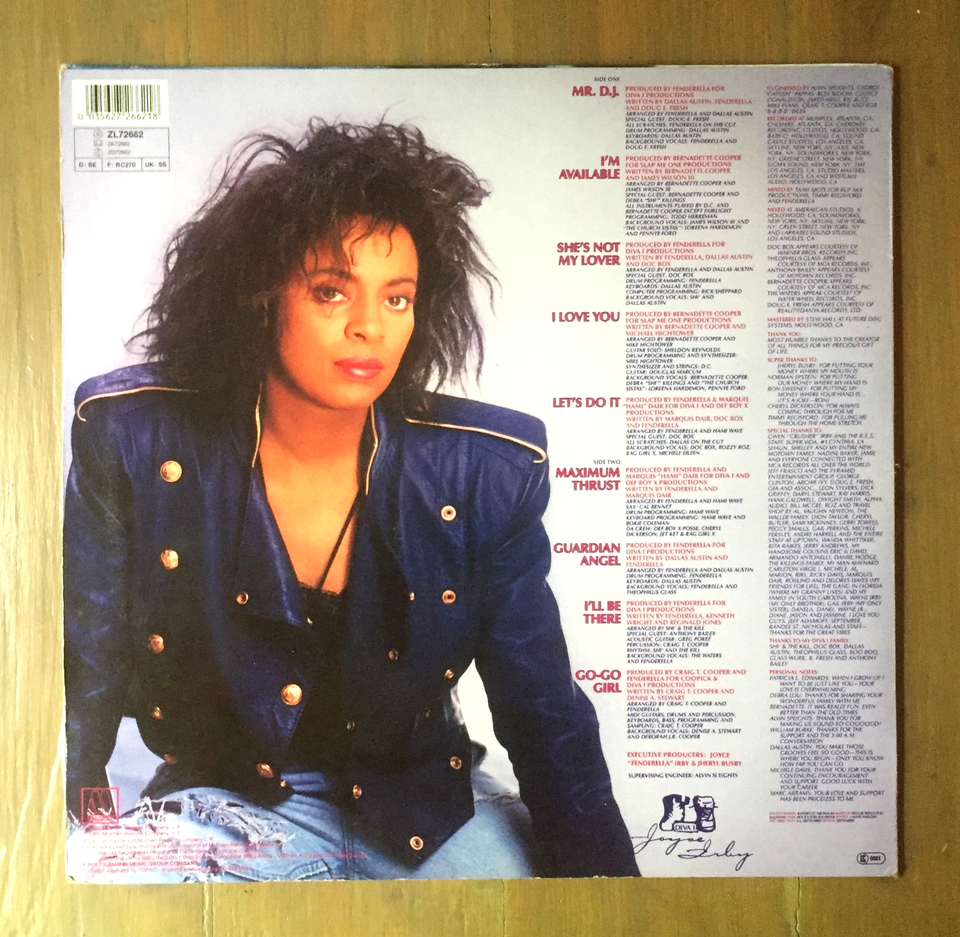 Joyce 'Fenderella' Irby: Maximum Thrust Vinyl LP Album 80s US R&B Hip ...
