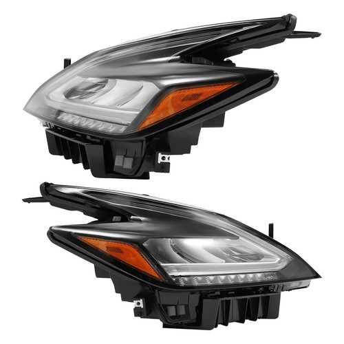 LED Headlight Headlamp (8-Pins, LED) Left/Right For 2019-2021 Nissan ...