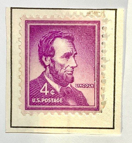 Rare Abraham Lincoln United States 4 cent Stamp | eBay