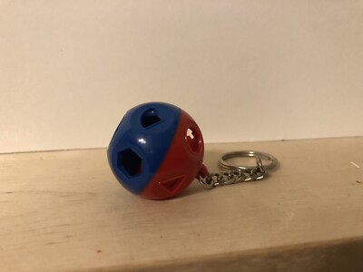 Tupperware Keychain Shape O Ball Red Blue Miniature TupperToys Sorting ...