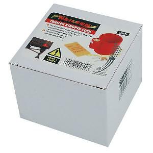 Kingpin Tow Ball Lock Trailer HGV 5th Wheel Container RV Security King ...