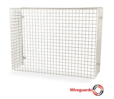 Steel Wire Mesh Guard Cage for Wall-Mounted Radiators and Heaters ...