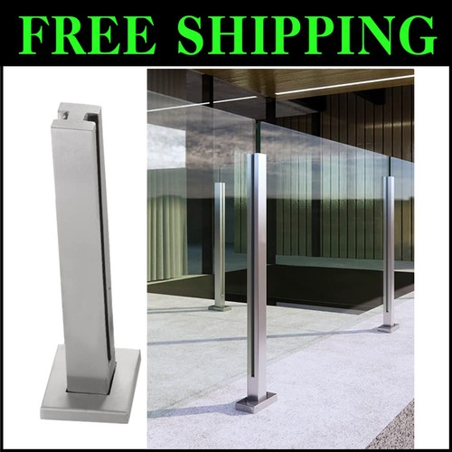 Contemporary Stainless Steel Glass Post - Balustrade for Indoor ...