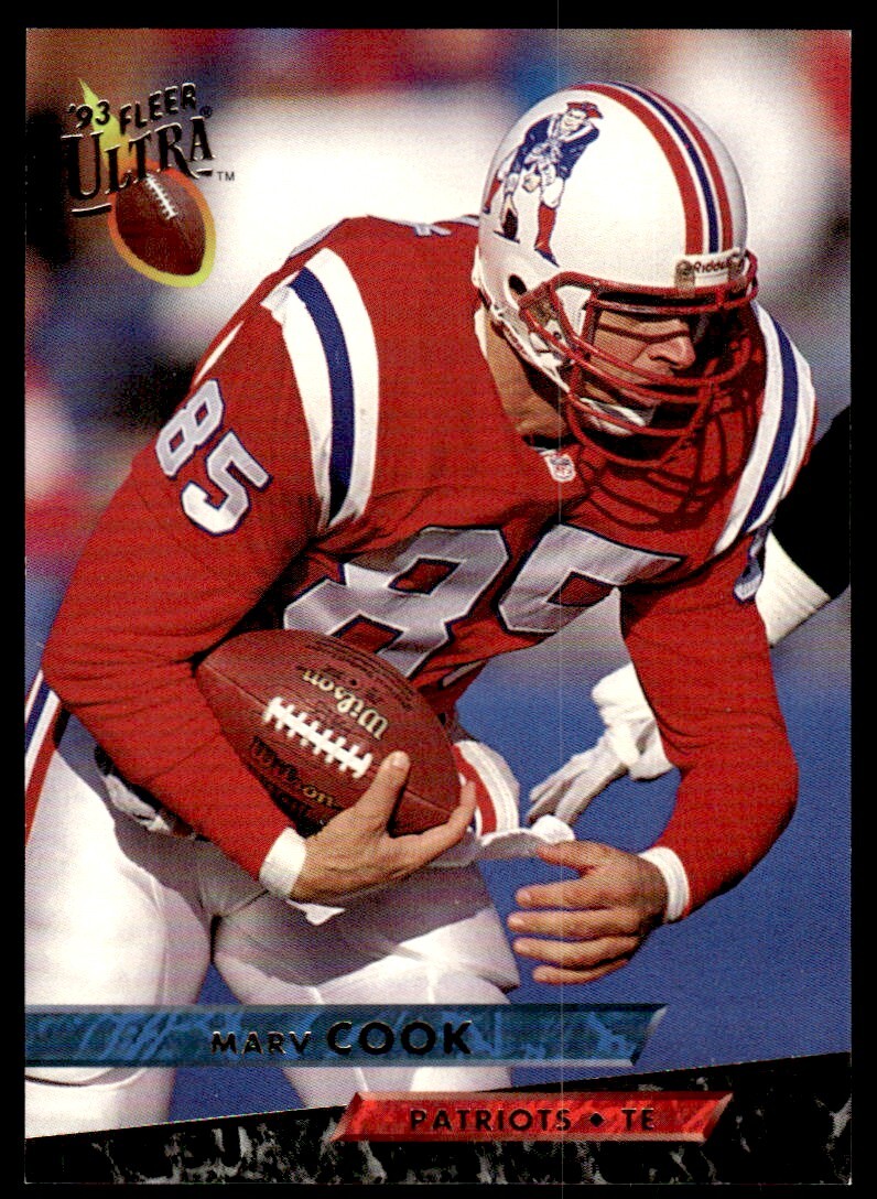 1993 Ultra Marv Cook New England Patriots #287 | eBay