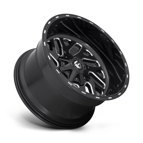 Fuel D581 Triton Gloss Black Milled 1-Piece Wheels: 20x9, 8x180, 20 mm ...