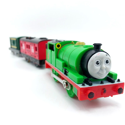 TALK N ACTION Percy Sound Japanese Thomas TOMY Trakmaster Break Van Car ...